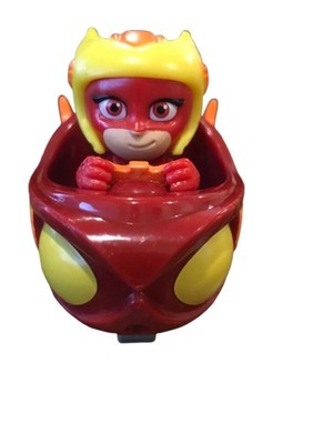 PJ Masks Owlette Owl Glider Red Racer Car Vehicle 4” Race Car | eBay