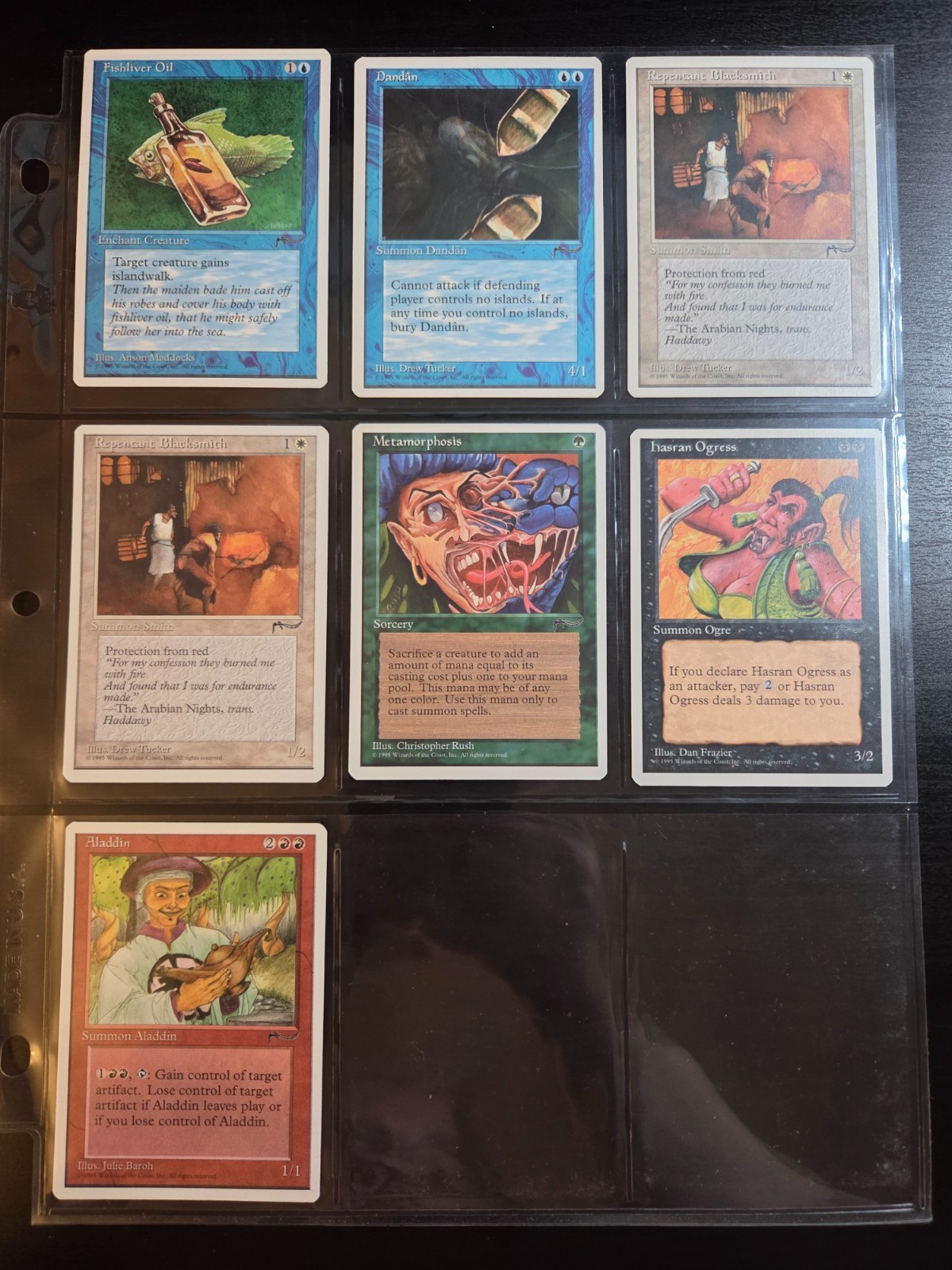 LOT 7 MtG Chronicles cards, Near Mint NM, Unplayed | eBay