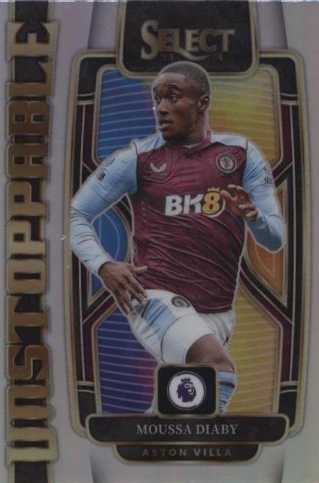 2023-24 Panini Select Premier League - Unstoppable Moussa Diaby #3 for ...