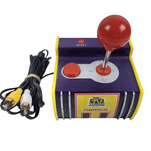 Namco 5 in 1 Plug Play TV Video Arcade Game 2003 Pac Man Dig Dug Jakks ...