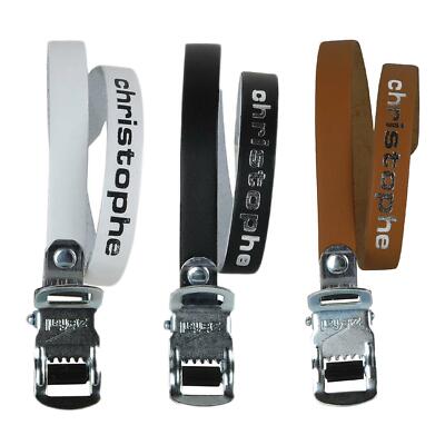 Leather Zefal Christophe 516 Leather Toe Clip Straps All Colours L'Eroica Retro | eBay