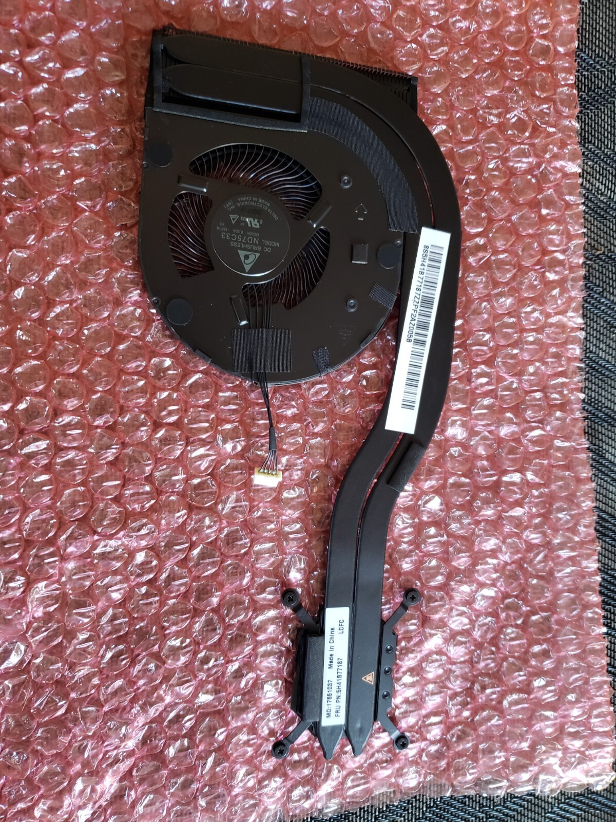 5H41B77187 LENOVO THINKPAD T14 P14S 21A0 21A1 HEATSINK AND FAN for sale ...