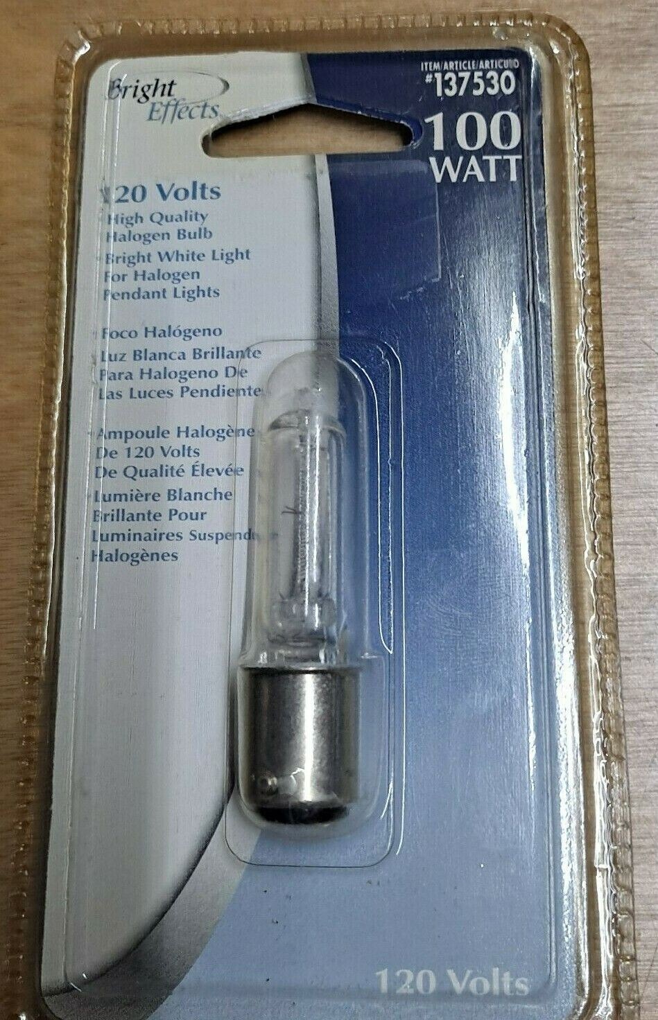 4-pc BRIGHT EFFECTS-137530 bulbs 100W 120V Bayonet base Bright White | eBay