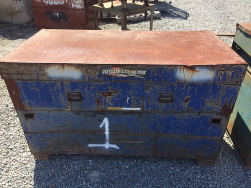 4 Used KNAACK Model 69 Storagemaster Chests 34x30x60" Job Site Storage ...