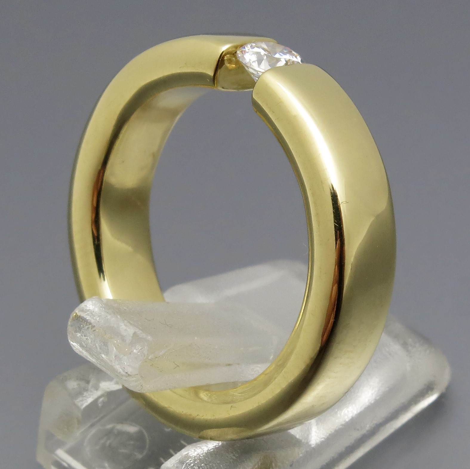 REIF-DESIGN - TOP G/VSI BRILLANT SPANNRING - 585 GOLD - AUS EIGENER ...