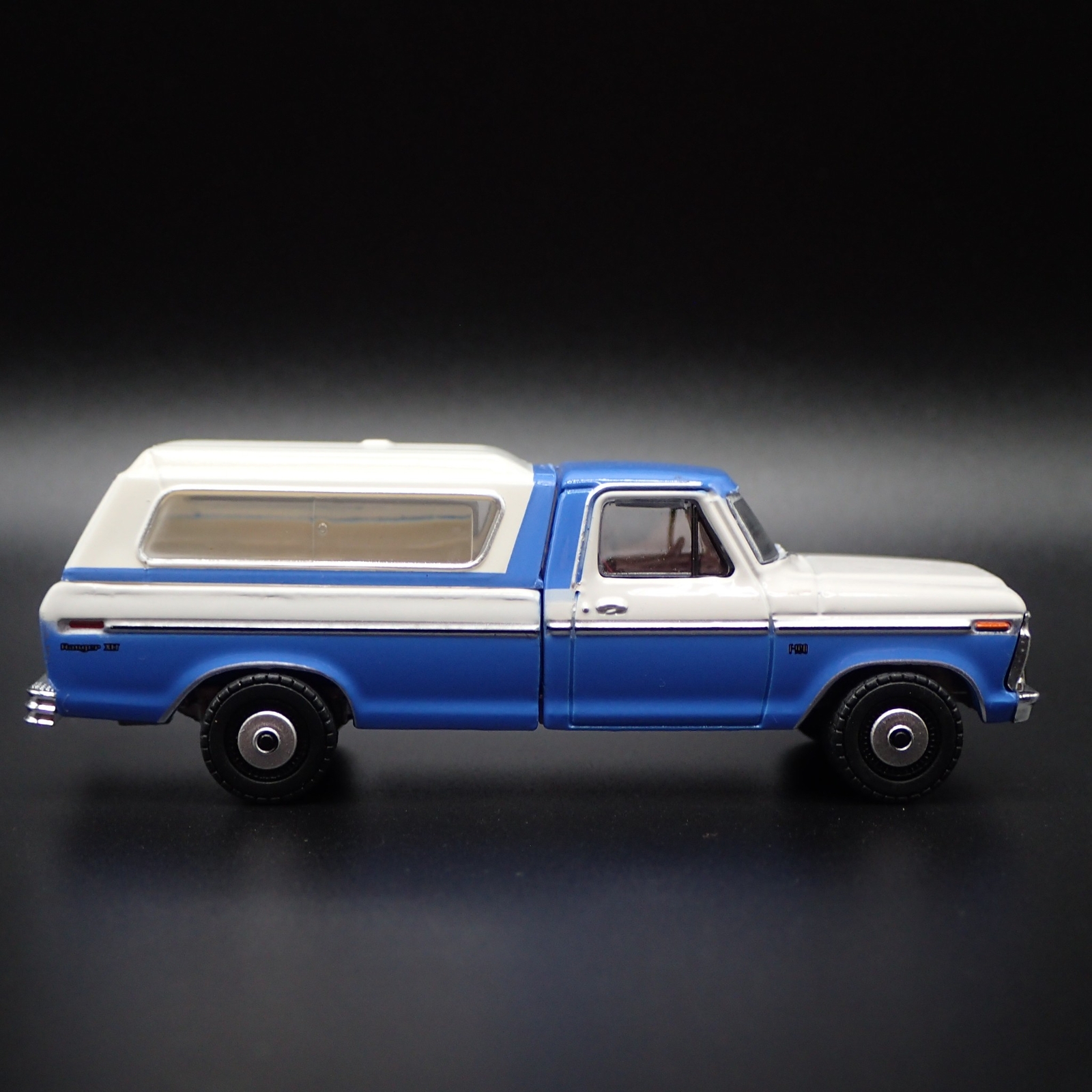 1975 75 FORD F100 RANGER XLT LONG BED PICKUP TRUCK 1/64 SCALE DIECAST ...