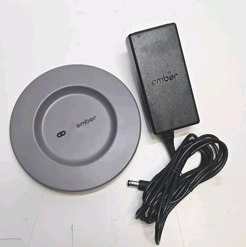 Ember Smart Coffee Mug Cup Charger Charging Coaster Base & Adapter GREY ...