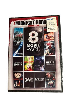 Midnight Horror Collection : 8 Movie Pack , New Sealed DVD | eBay