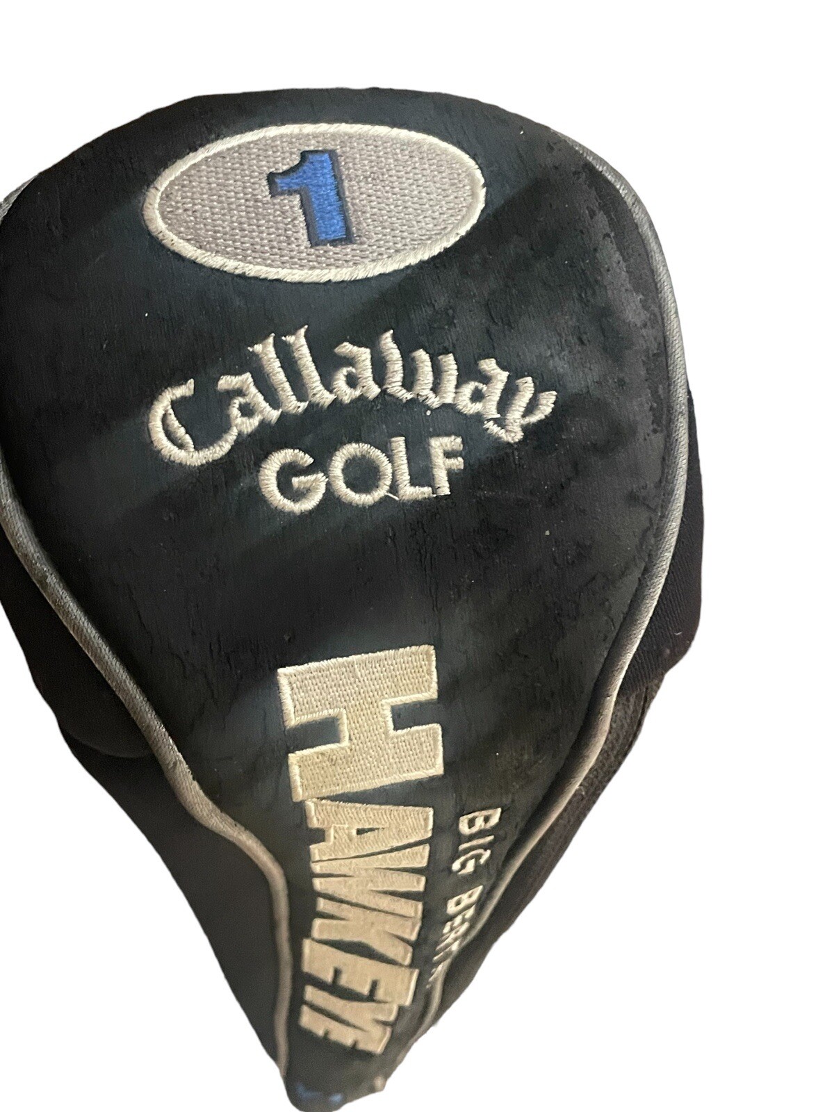 Callaway Hawkeye Driver 1 Wood HeadCover Club Cover Great Big Bertha ...