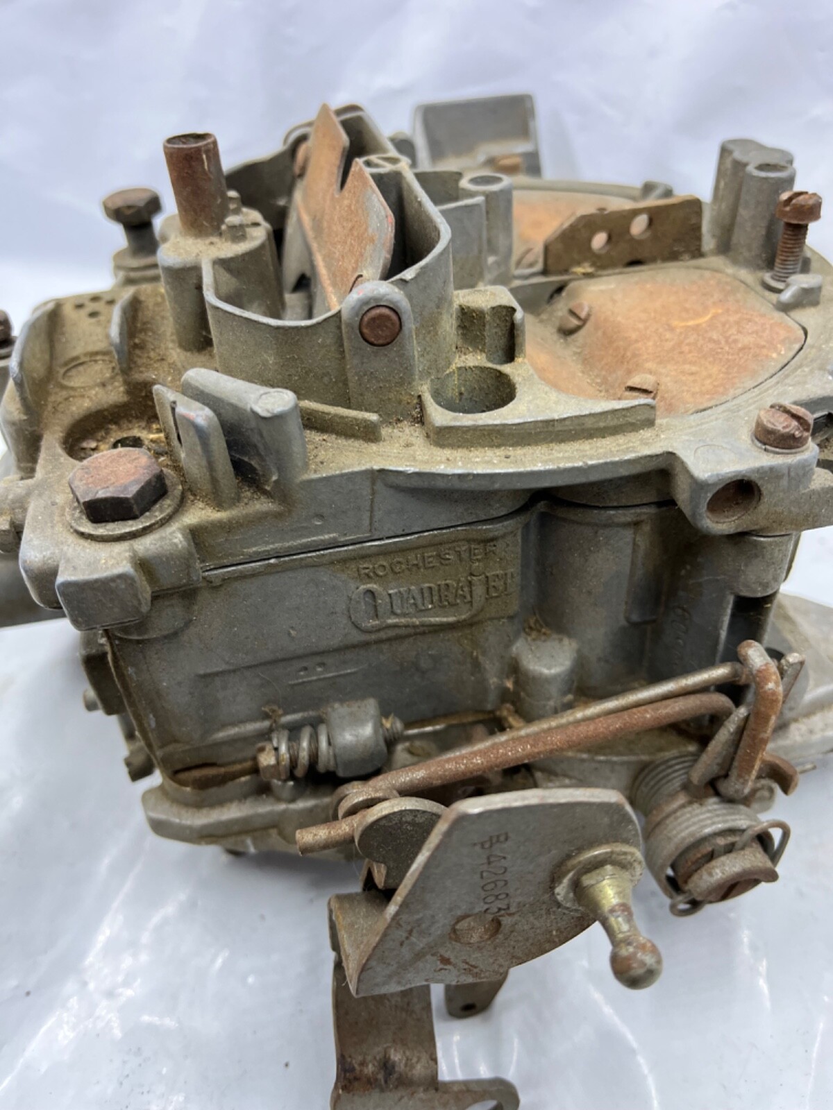 4 Barrel Carter QUADRAJET Q-JET Carburetor Chevy For Parts Or Repair | eBay
