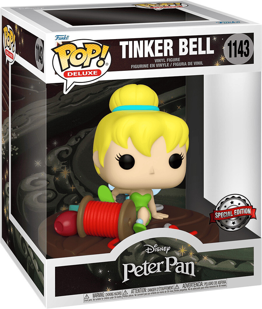 Funko Pop! Deluxe: Disney - Tinker Bell - Box Lunch (BL) (Exclusive ...
