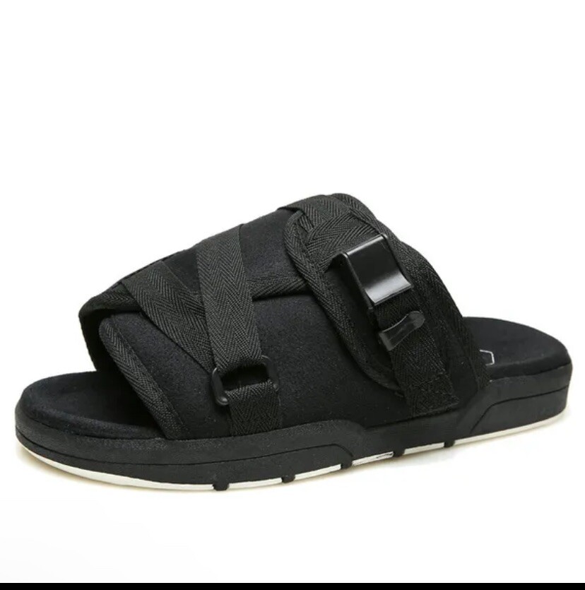 Draco Slides Men's Remastered Velvet Sole Draco Slides LV5 Black Size 7 ...