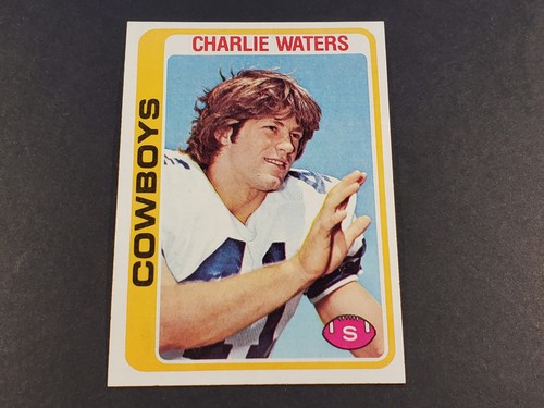1978 TOPPS FOOTBALL #385 CHARLIE WATERS HIGH GRADE NEAR MINT NRMT | eBay