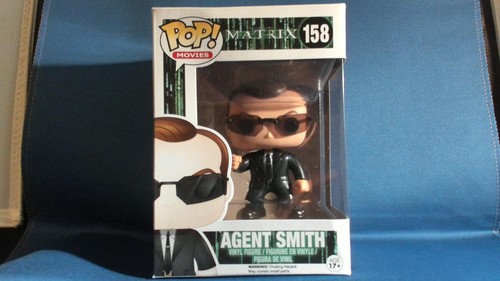 FUNKO POP! MOVIES MATRIX AGENT SMITH #158 | eBay