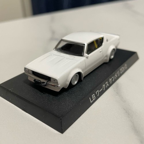 1/64 Mini Car Aoshima Aoshima Grachan Collection Nissan LBworks Keeri ...