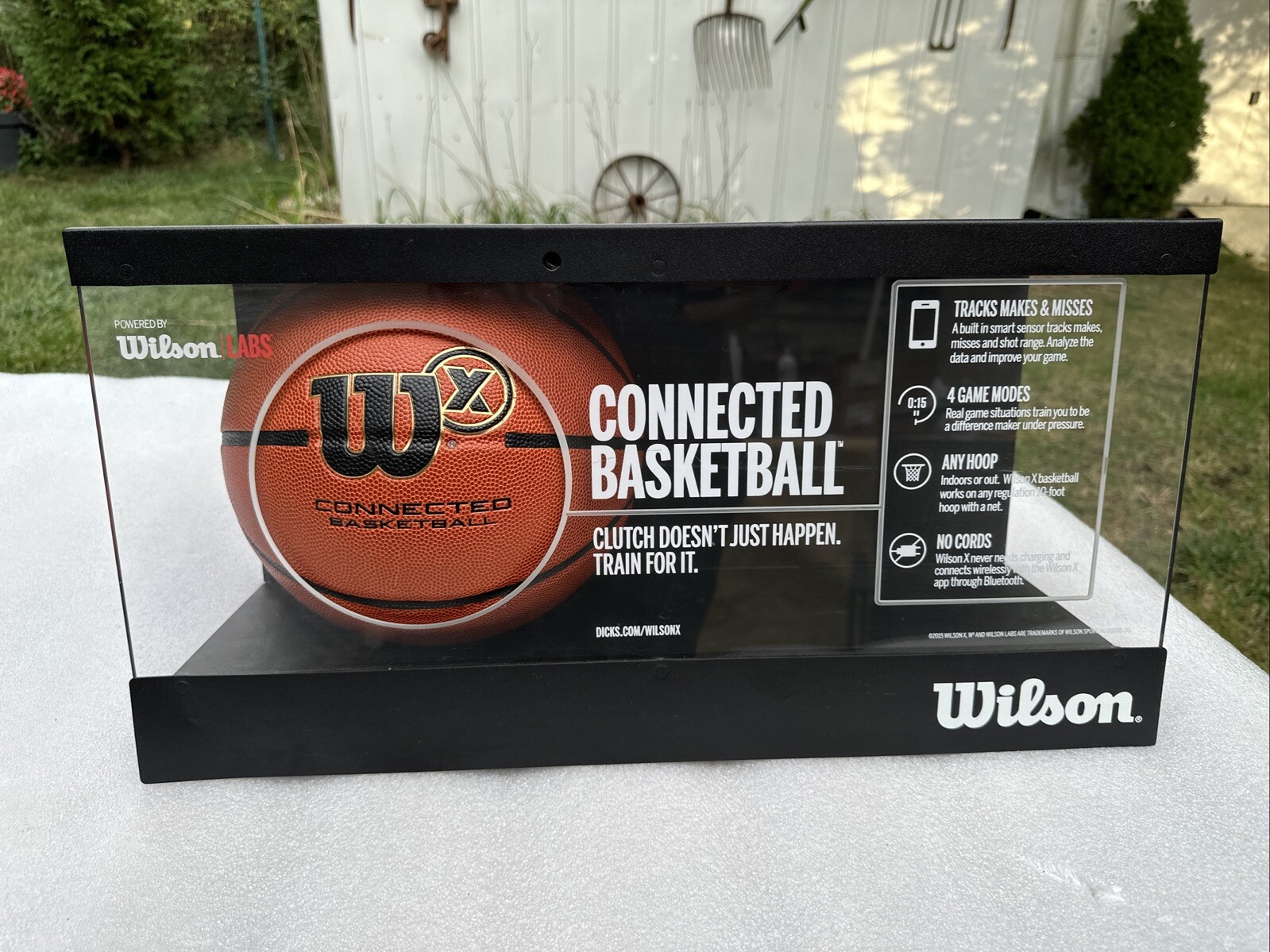 Wilson LABS Wilson X Connected Basketball Store Display LED | eBay