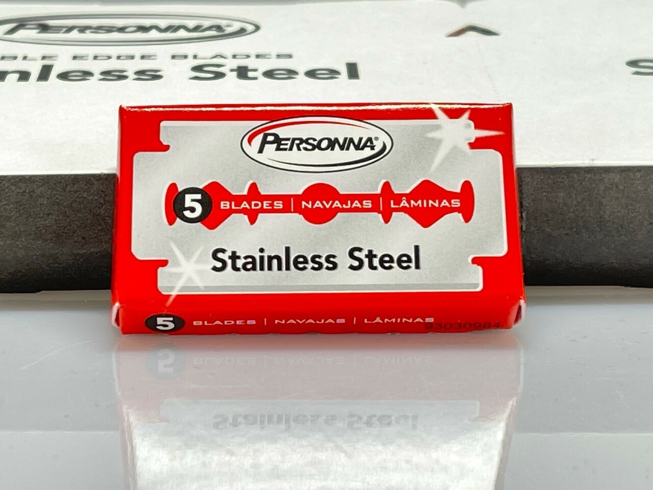 Personna Red Double Edge Stainless Steel 100 Blades 20 BOXES OF 5 | eBay
