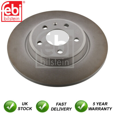 Brake Discs Rear Febi Fits Audi A4 2007- A5 2007- A6 2010- Q5 2008 ...