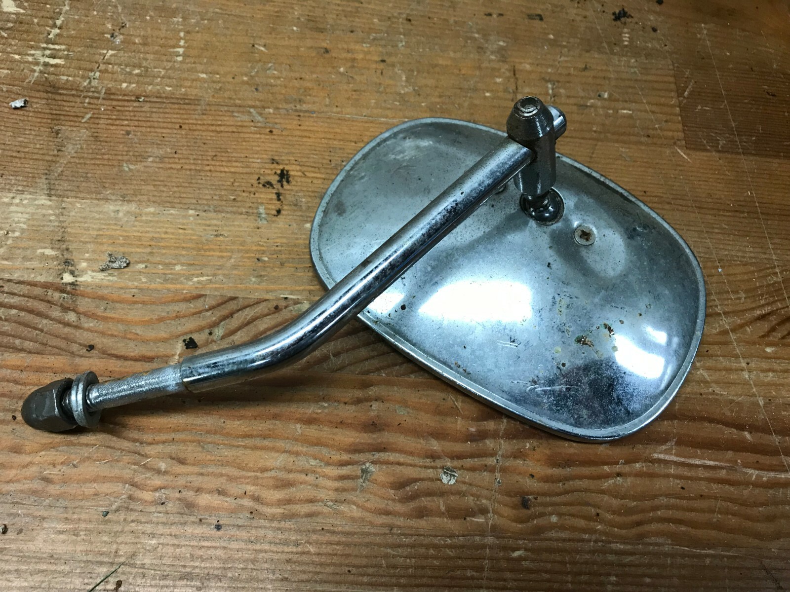 one Harley Davidson Panhead Shovelhead Mirrors Adjustable FX FXS OEM ...