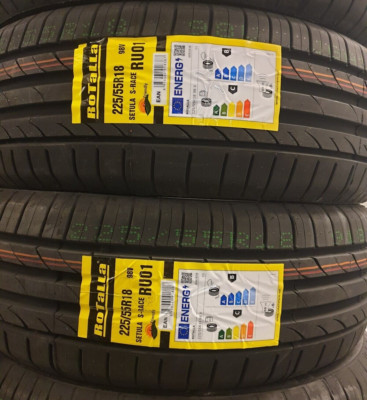 2X NEW ROTALLA/TRACMAX RU01 225/55 R18 98H UHP CAR/SUV TYRES 225 55 18 ...