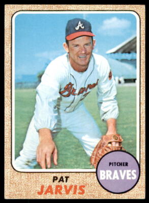 1968 Topps Pat Jarvis #134 Atlanta Braves | eBay