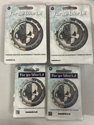 Forge World: Cadian Hostile Environment Melta, Plasma, Command Troops ...