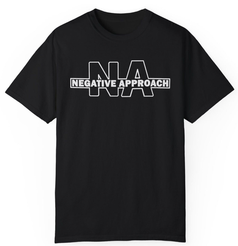 Negative Approach Shirt punk hardcore Unisex Tee Comfot Colors | eBay