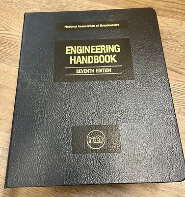 National Association of Broadcasters Engineering Handbook 7th Edition ...