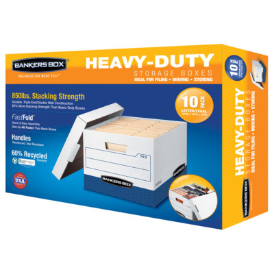 Files & Supplies - Letter File Box