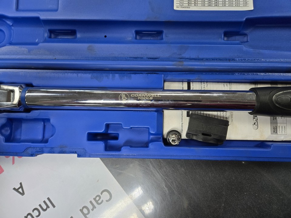 CORNWELL TOOLS CTG5000 1/2" Digital Torque Wrench with Angle Indicator ...