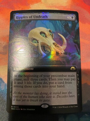 MTG Modern Horizons 3 Ripples of Undeath Extended Art Foil | eBay