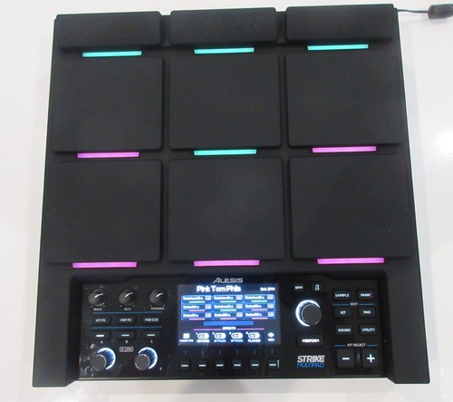 ALESIS STRIKE MULTIPAD PERCUSSION ELECTRONIC DRUMS 9 TRIGGER EXCELLENT ...