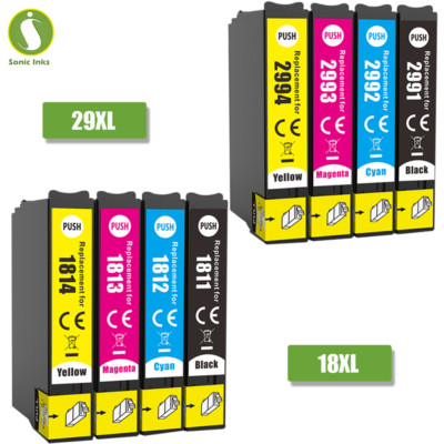 INK CARTRIDGES FITS FOR EPSON XP305 XP405 XP205 XP235 XP245 XP247 XP255 ...