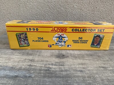 1990 Score Major League Baseball Collector Set Factory Sealed Box 760 ...