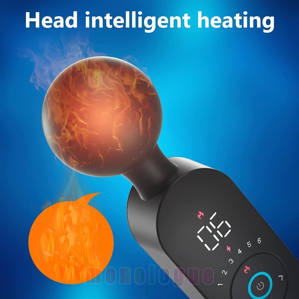 Electric Massager Wand Magic Full Body Strong Vibrating Massager Women ...