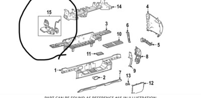 52360-0C010 OEM NEW!! STEP BACK LH TOYOTA TUNDRA 2022-2025 SEQUOIA 2023 ...