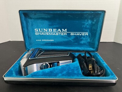 Sunbeam Shavemaster Mens Vintage Electric Shaver SM17U Tested/Working ...