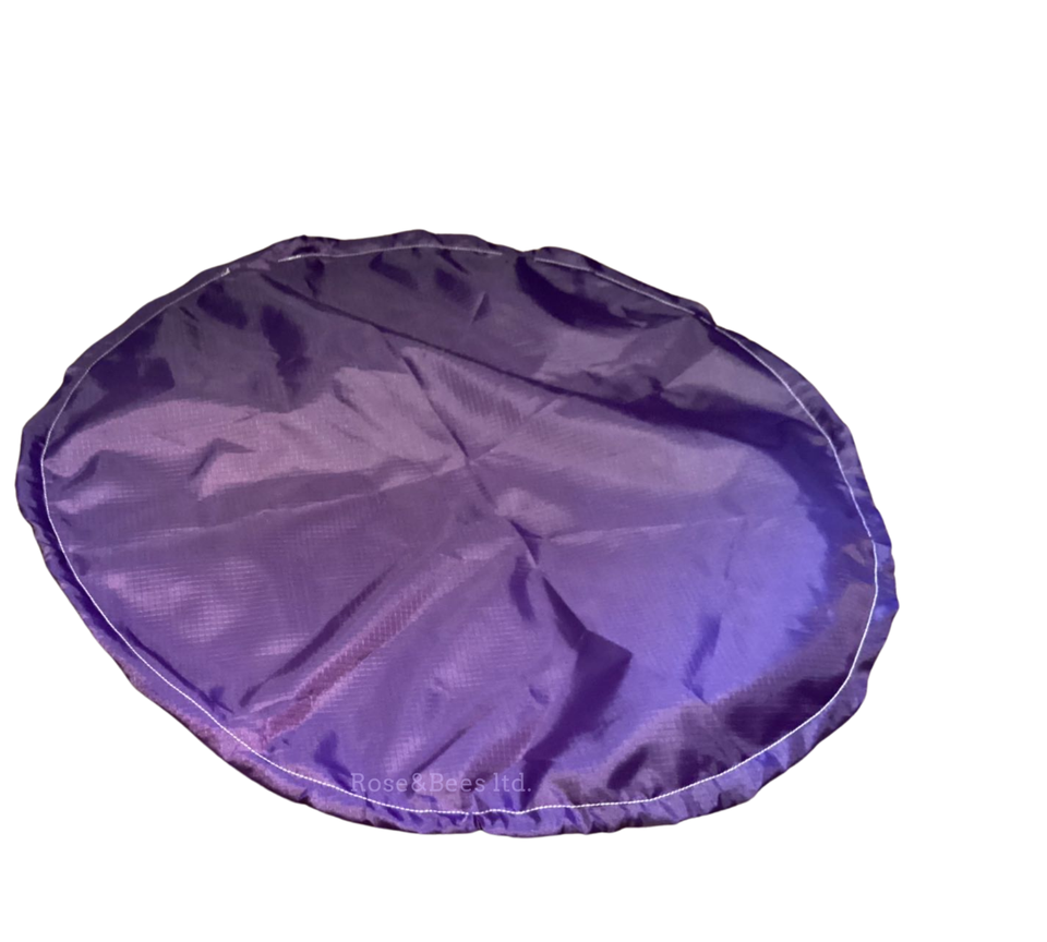 Horse Feed Bucket Cover | Water resistant Purple Blue Rainbow Equin ...