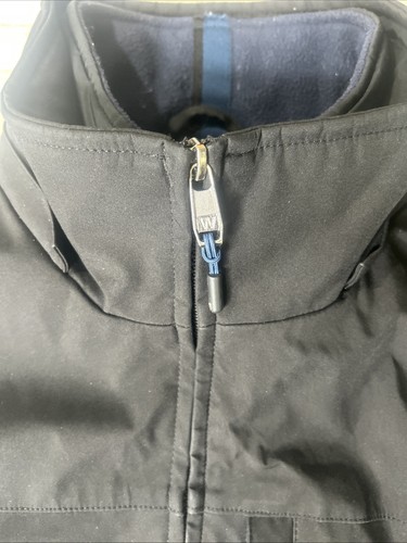Weatherproof Stretch Tech Men's Coat Black/Dark Blue Size Large | eBay