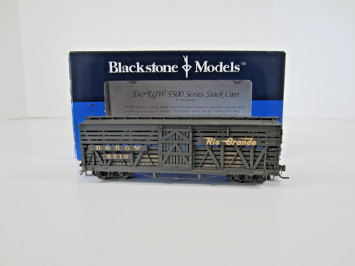 Blackstone Models B340226W D&RGW Stock Car No. 5510 Weathered Original ...