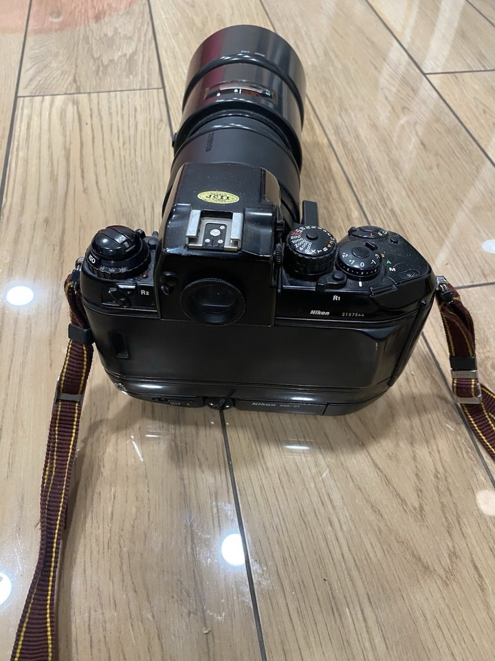 Nikon F4 SLR 35mm Film Camera Body W/ Tamron 77mm Camera Lens | eBay