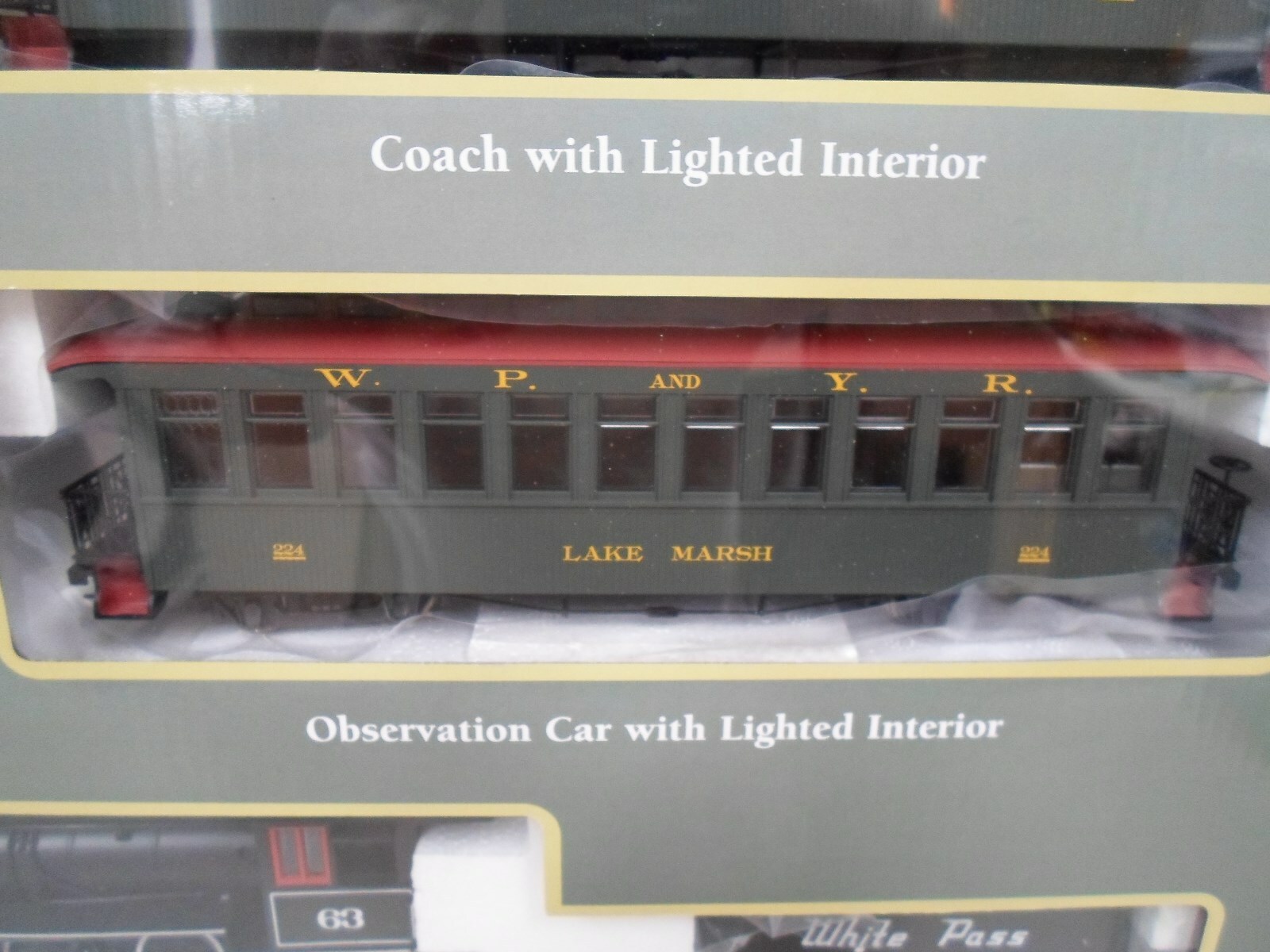 Bachmann 25024, On30 White Pass & Yukon Train starter set | eBay
