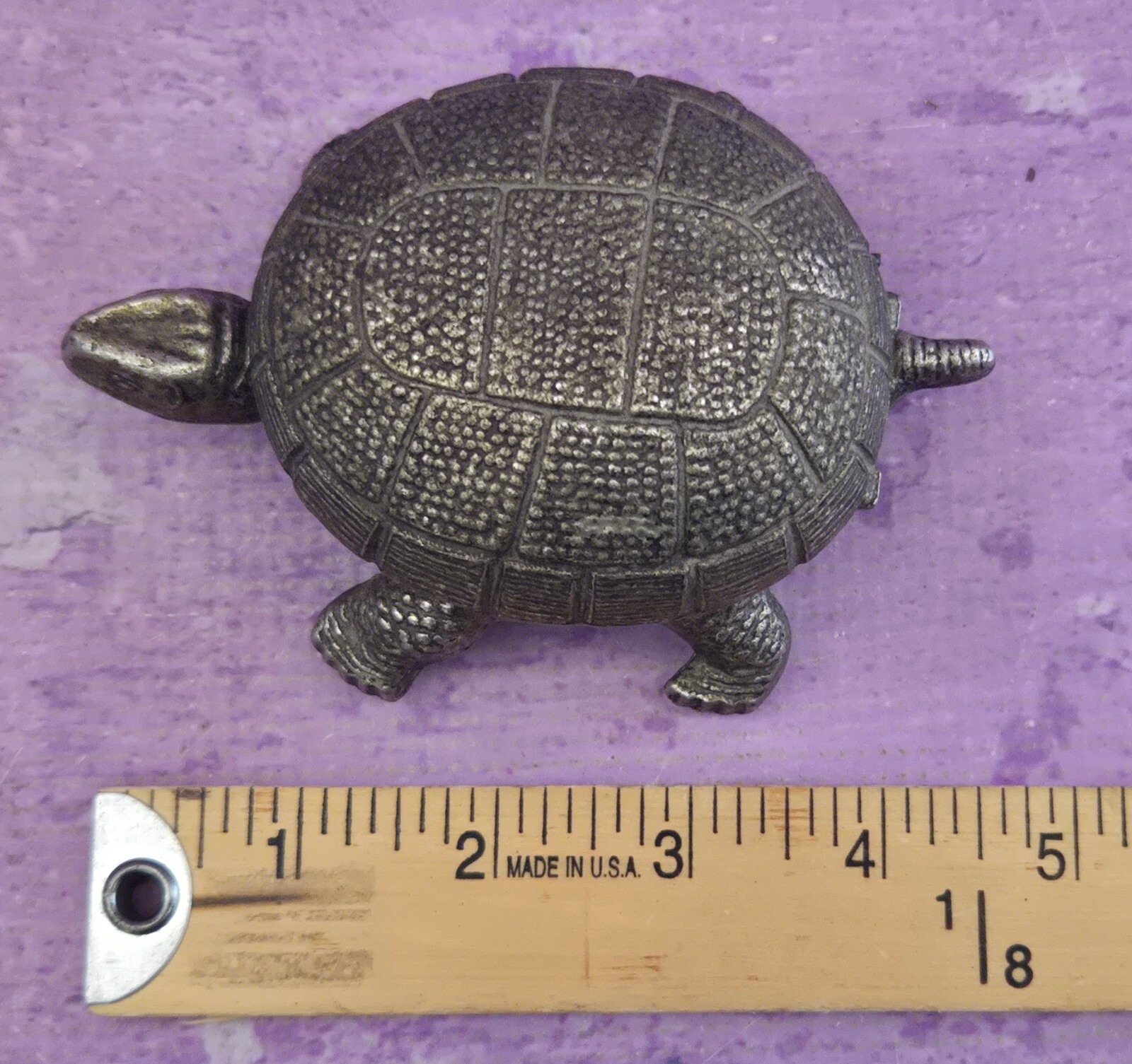 VTG Linden Blackforest Brass Turtle Alarm Clock W Germany Wind Up Parts ...