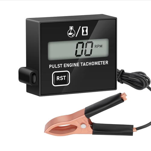 Small Engine Tachometer Chainsaw Gauge RPM Display Marine ATV ...
