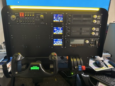 Complete logitech flight simulator controls | eBay