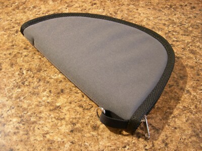 Soft Sided Padded Zippered Case Pistol Gun Rug for small handgun - Made ...