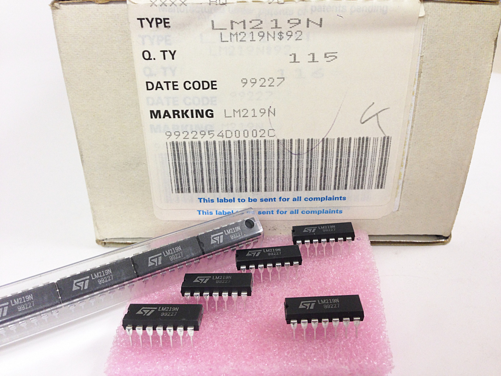 5 pieces LM219N HIGH SPEED DUAL COMPARATORS DIP14 LM119 LM319 NEW ~ | eBay