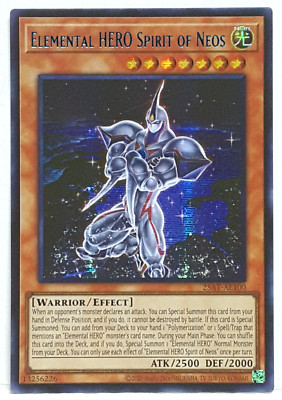 Yugioh Asian-English Elemental HERO Spirit of Neos 25AT-AE100 Blue ...