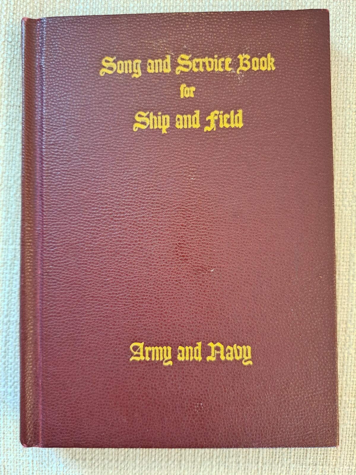 3 SONG AND SERVICE BOOK FOR SHIP AND FIELD, ARMY NAVY 1942, Prot. Cath ...