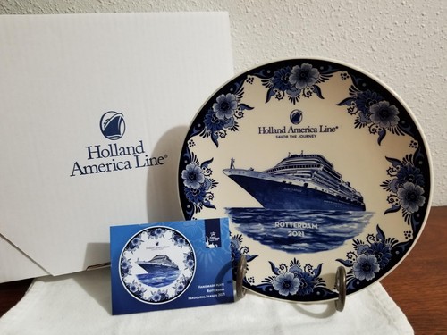 Holland America Line 2021 Hand Painted Blue Delft Rotterdam ...